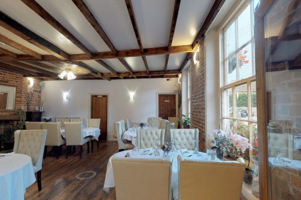 Dining at 3* star B&B Hotel Inn, Bramber, South Downs, West Sussex