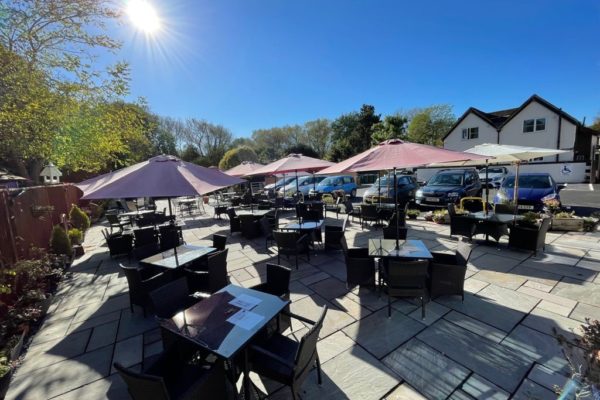 Dining at 3* star B&B Hotel Inn, Bramber, South Downs, West Sussex